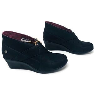 Mozo | Shoes | Mozo Black Wedge Heel Slip Resistant Work Shoe | Poshmark